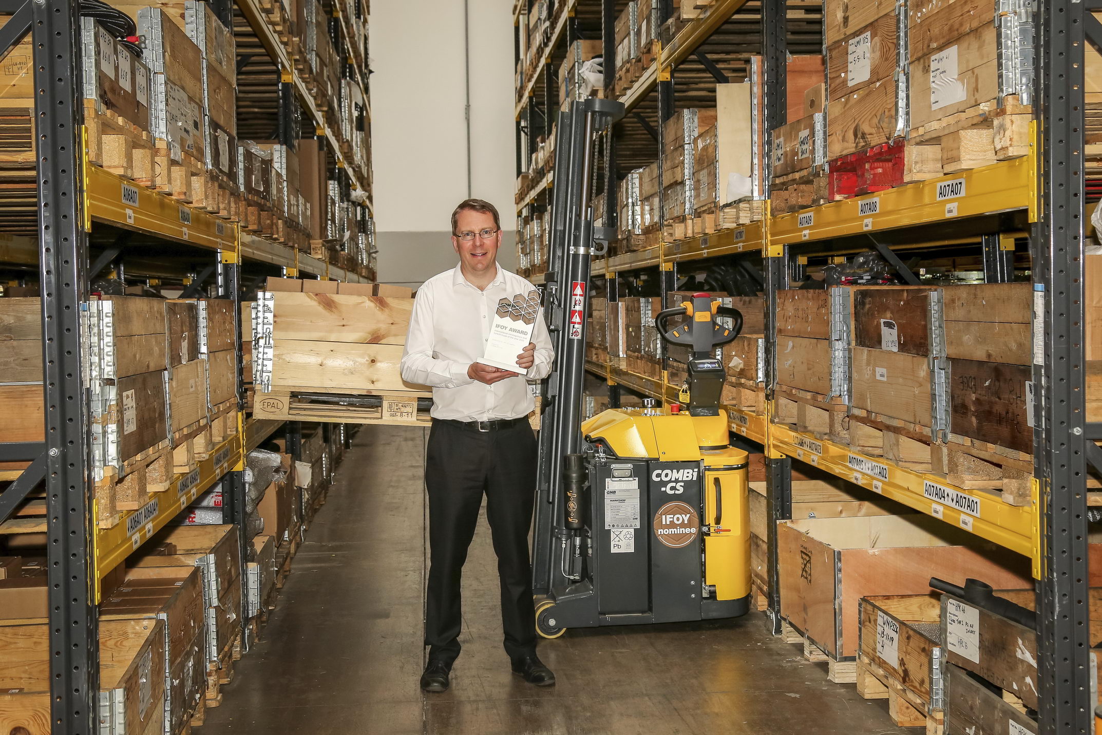 Combilift's Combi-CS wins International Forklift of the Year Award ...