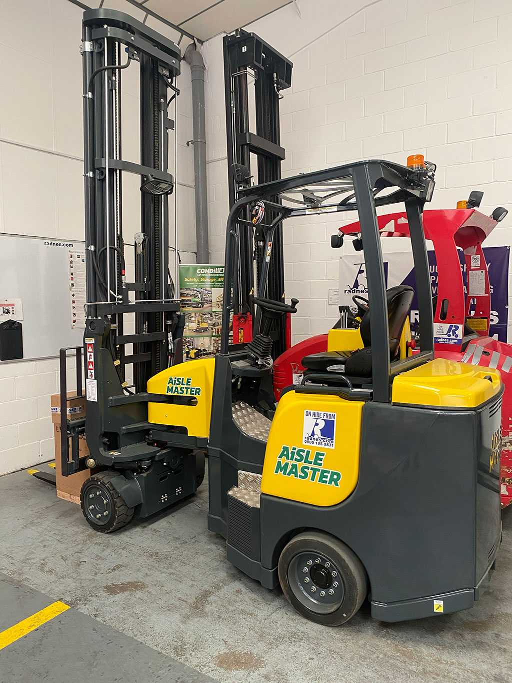 Aisle Master available to hire or buy - Radnes Services